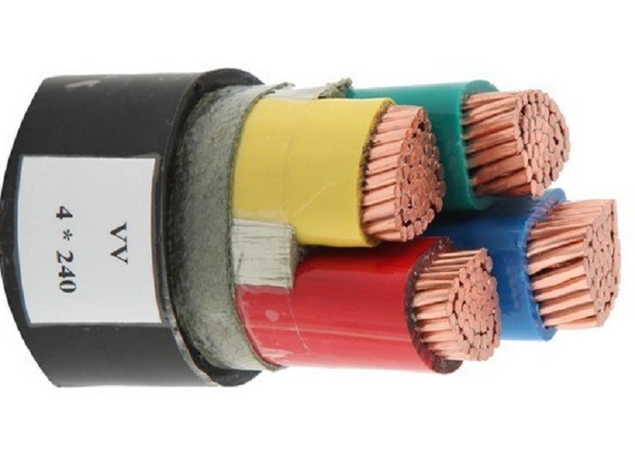 cable forrado Pvc aislado PVC de la aduana 240 mm2, cable de ...