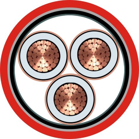 cable eléctrico acorazado 240mm2 400mm2 del conductor del AL del CU ...