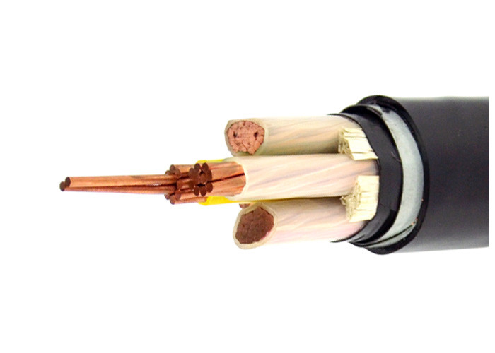 Cable eléctrico acorazado XLPE de la cinta de acero del conductor de ...
