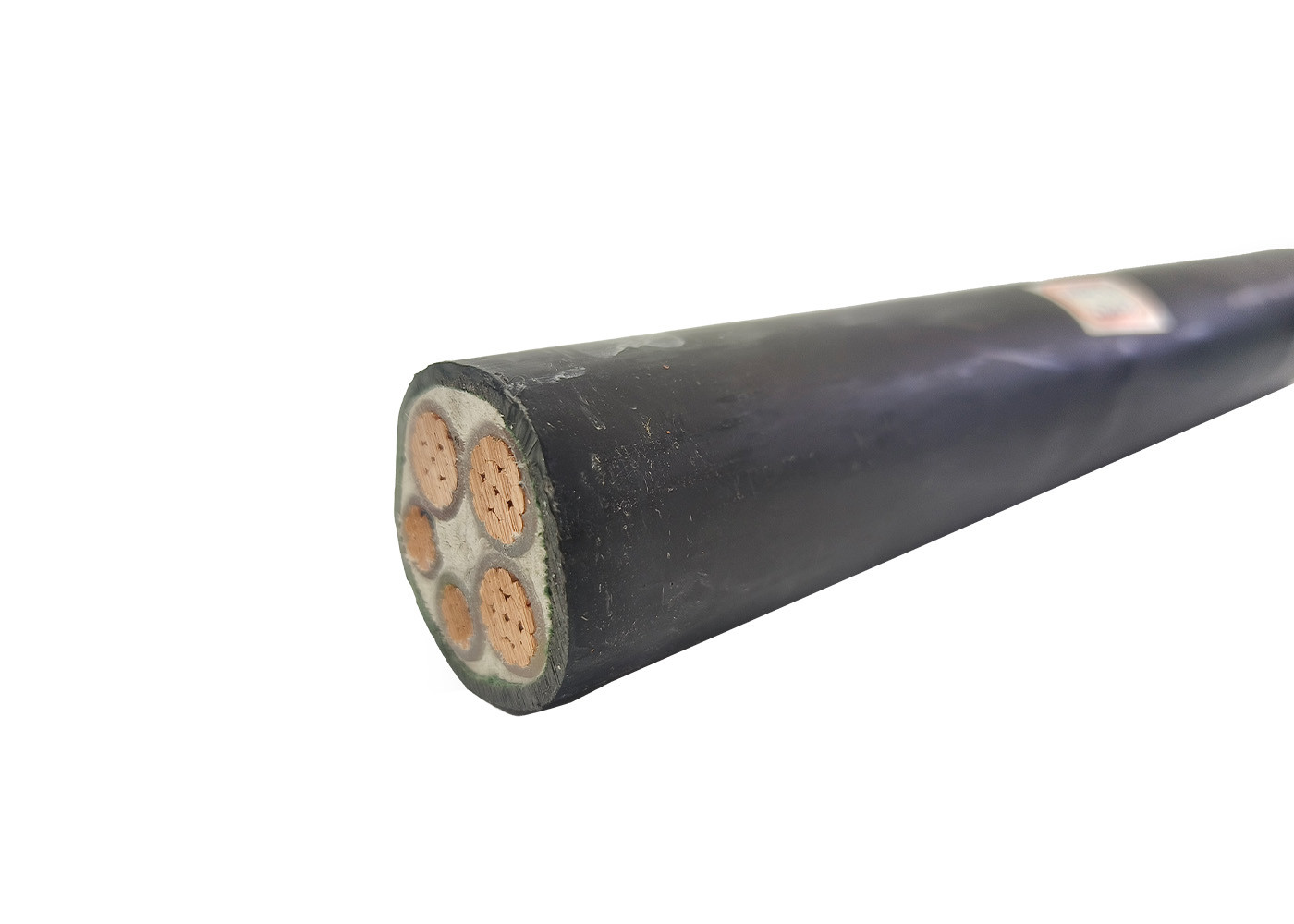 Cable de alimentación industrial aislado estándar IEC negro XLPE